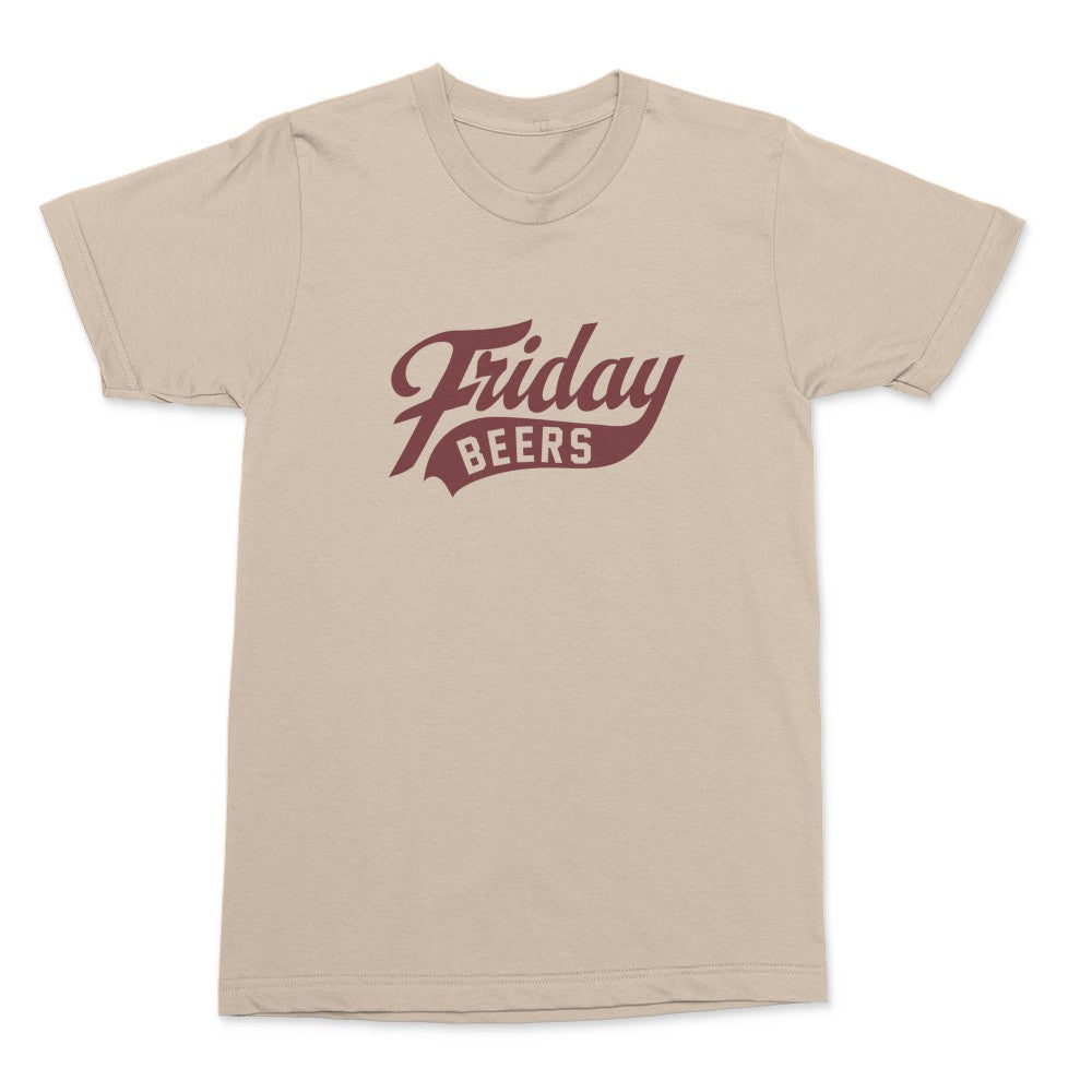 Friday Beers Lax - Big Logo Tee – Crowdmade