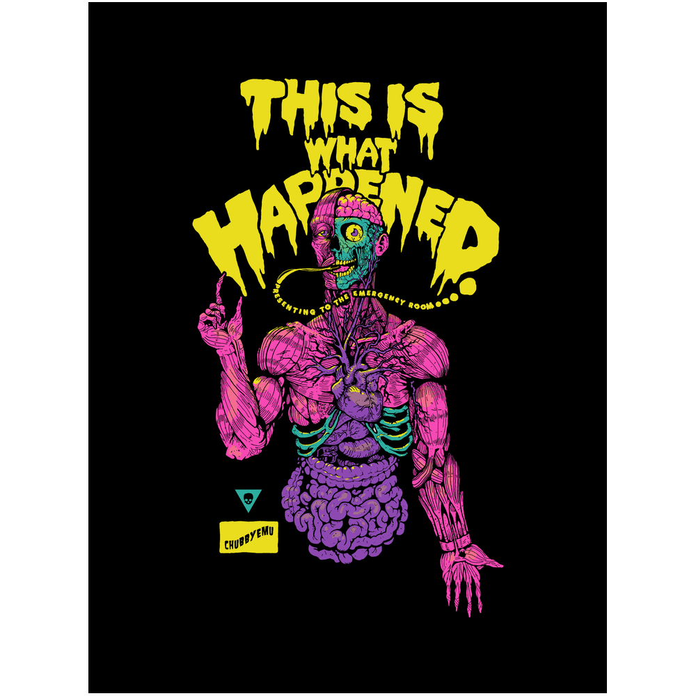 Chubbyemu - This is what happened Canvas Print – Crowdmade