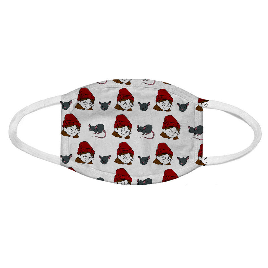 Ell Cartoons Face Mask – Crowdmade