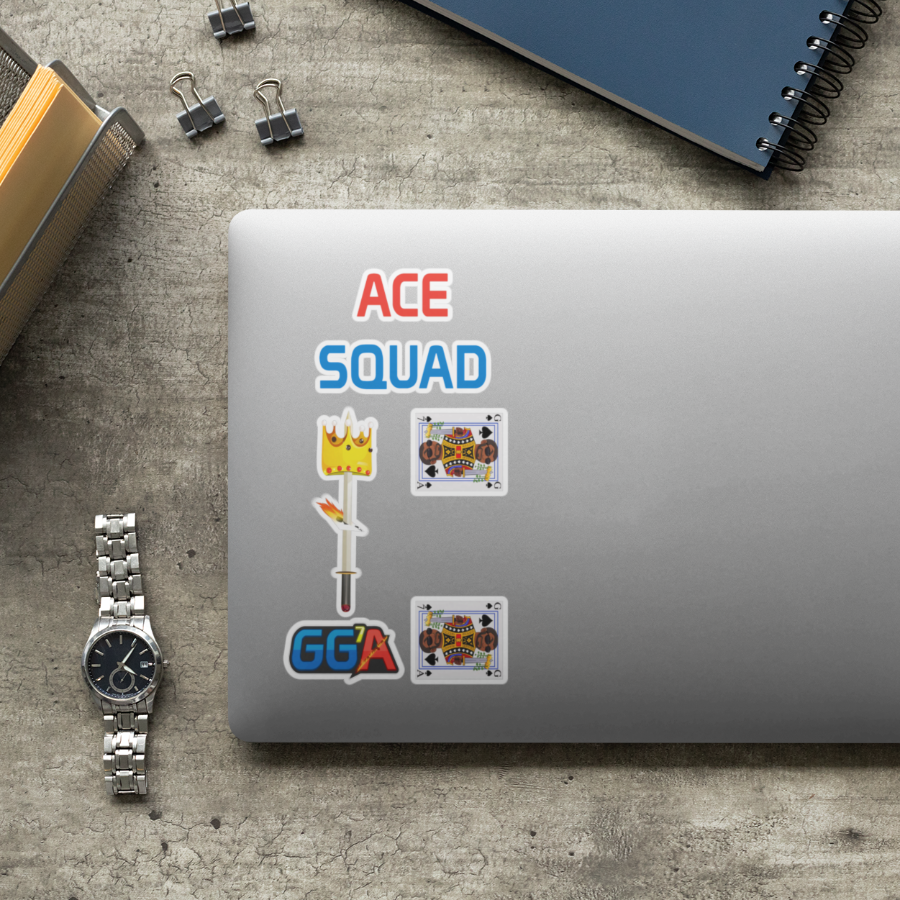 GamerGuyd7Aces Official Sticker Sheet – Crowdmade