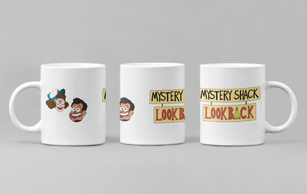 Mystery Shack Lookback Mug – Crowdmade