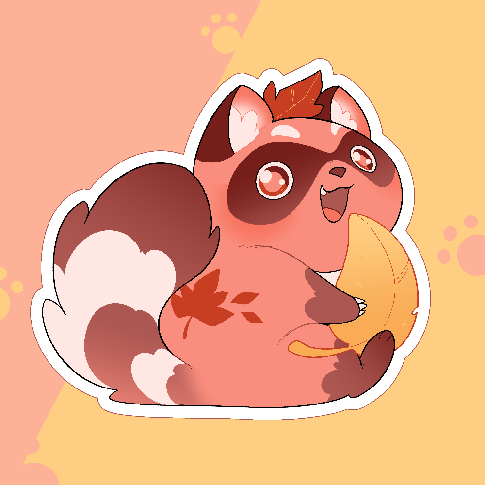 ABD Illustrates - Mascot - pose 2 Sticker – Crowdmade