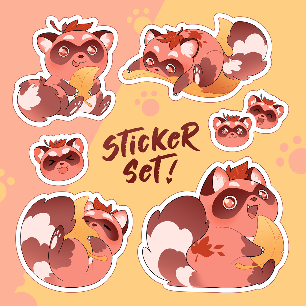ABD Illustrates - Sticker sheet - large size – Crowdmade