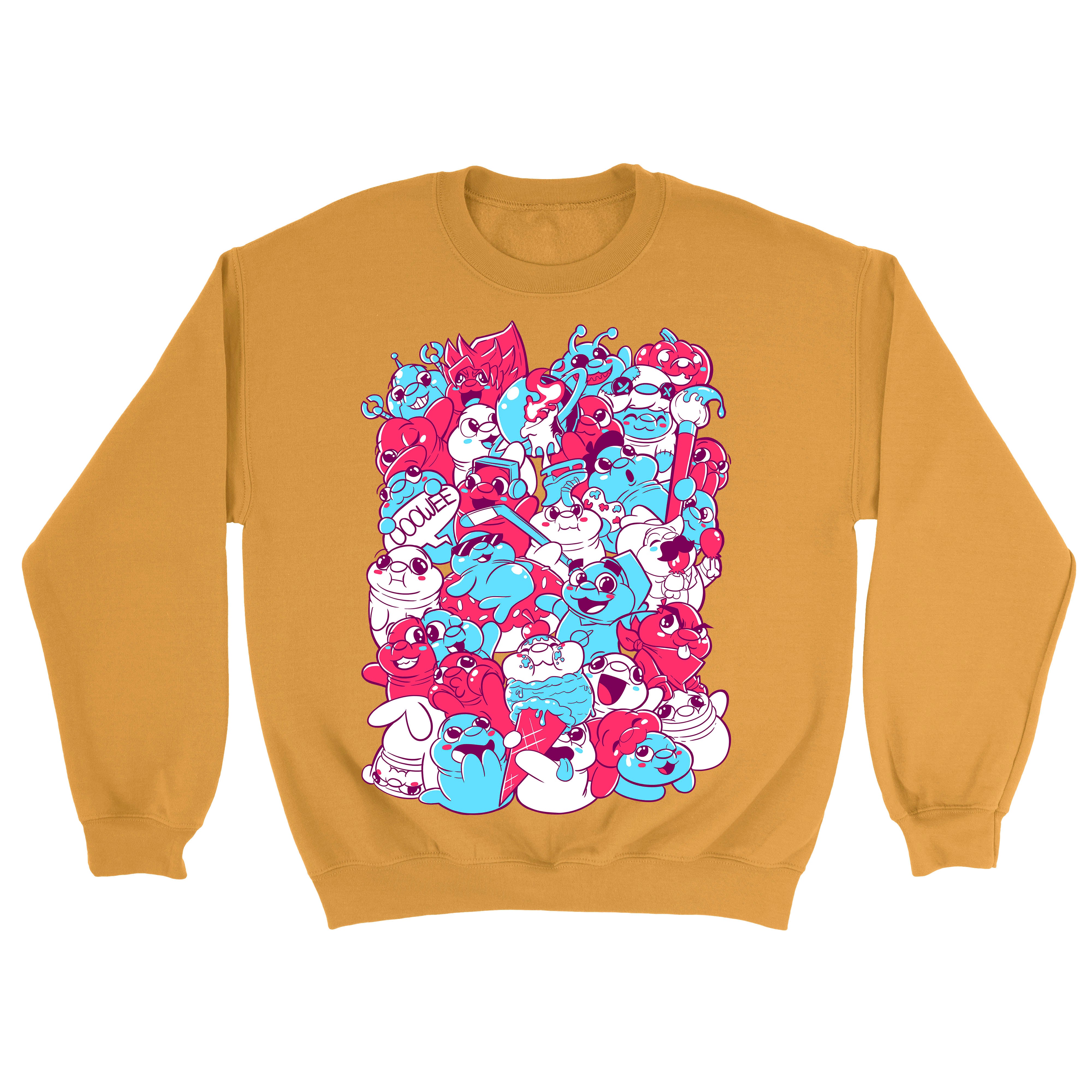 So Many Smooshies!- Unisex Sweater – Crowdmade