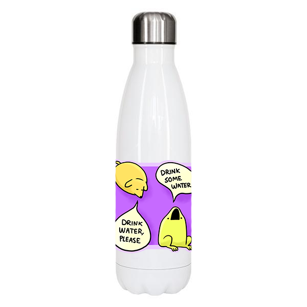 Shoocharu - "Drink Water" Bottle – Crowdmade