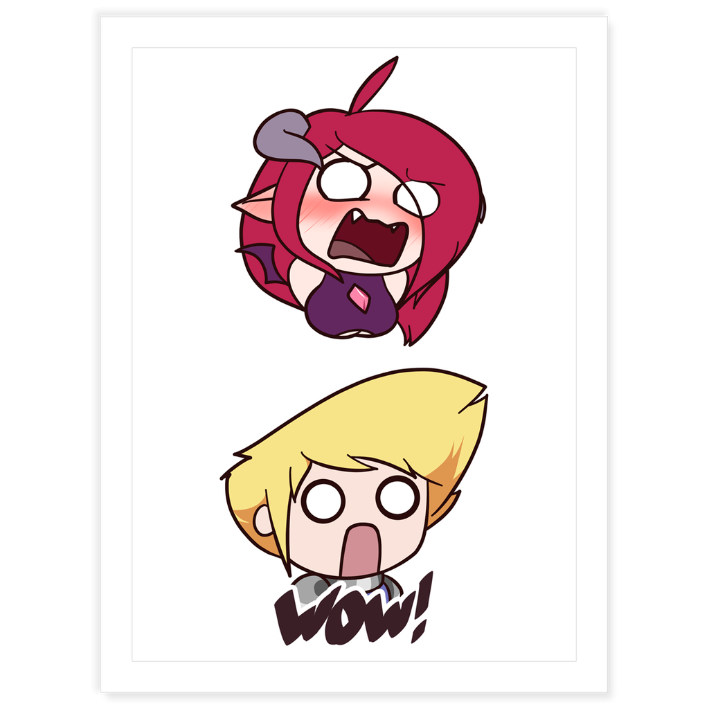 Zedrin - Izi & Hiro Kiss-Cut Stickers – Crowdmade