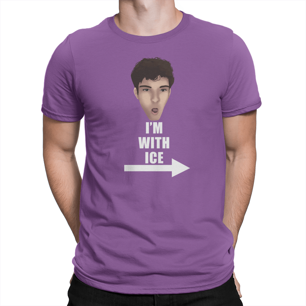 Ice Poseidon - I'm With Ice - Unisex T-Shirt – Crowdmade