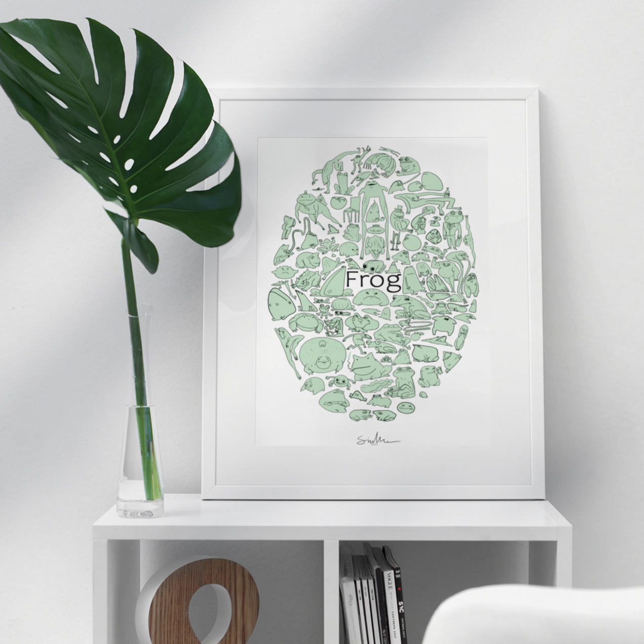 Shoocharu - Limited Edition - Shoocharu Frog Poster – Crowdmade