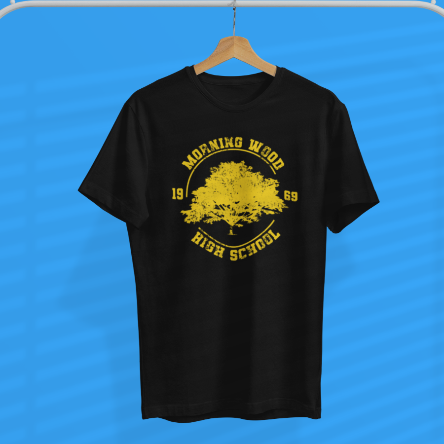 GradeAUnderA - Morning Wood High School Shirt – Crowdmade