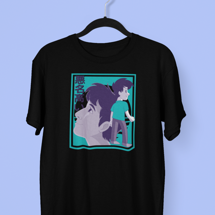 Infamous Swoosh - Infamous Anime T-Shirt – Crowdmade