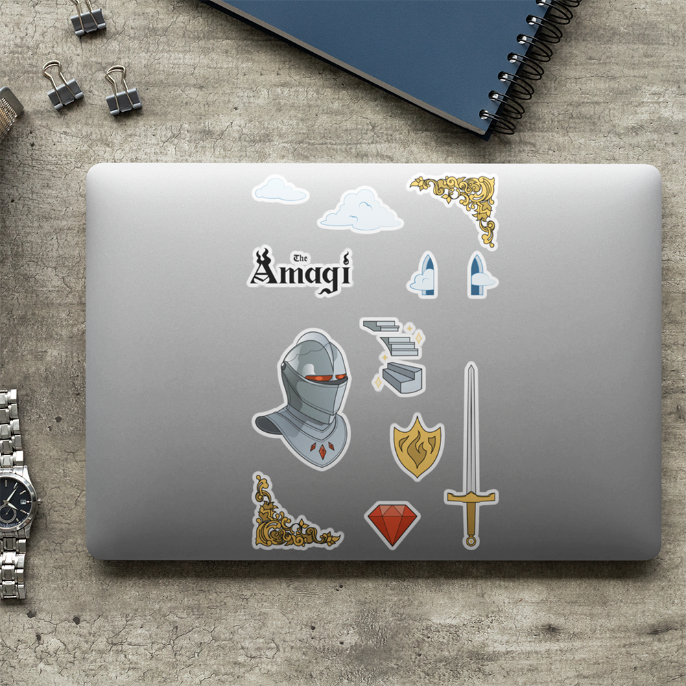 The Amagi - Sticker Sheet – Crowdmade