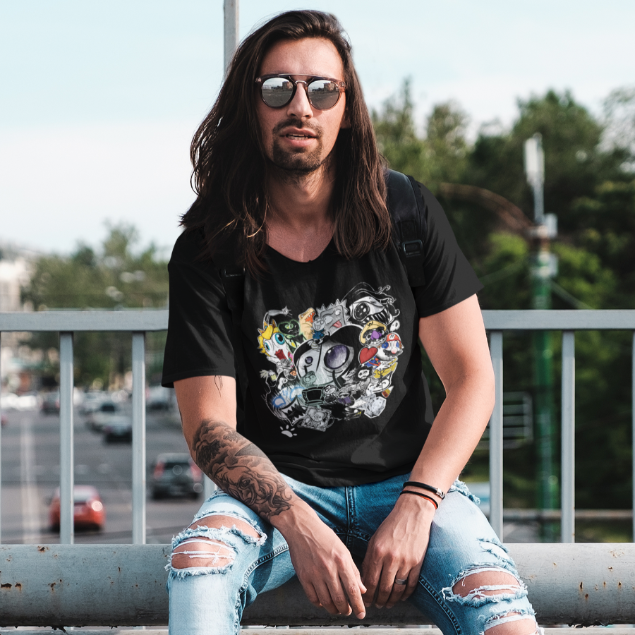 abitfrank - a bit crowded Shirt – Crowdmade